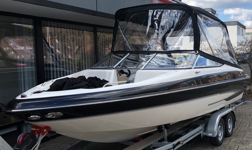 Seatech camper canopy - Glastron GXL 235 from 2005 — Seapro-Marine